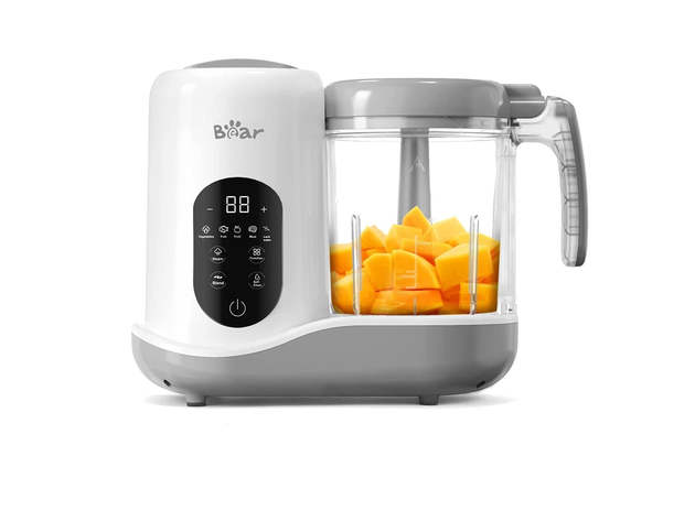 Bear One Step Baby Food Steamer and Blender | Joyus