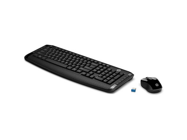 HP 3ML04AA Wireless Keyboard and Mouse 300 | StackSocial