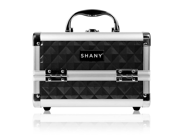 SHANY Mini Makeup Train Case With Mirror - VEGETARIAN | Joyus