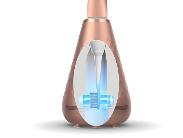 TAO Clean Sonic Toothbrush & Docking Station (Rose Gold) | Joyus