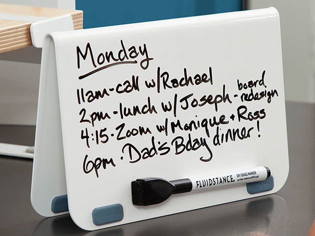 FluidStance Wedge™ Portable Whiteboard & Pen (3-Pack) | StackSocial