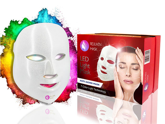 Rejuven Mask Pro LED Light Therapy Mask | Joyus