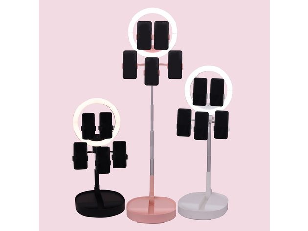 Deluxe Rechargeable Ring Light (with Built-in Battery) Ink Black ...