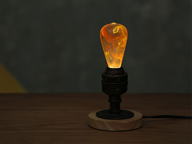 E.P. Eco-Friendly LED Light Bulb + Metal Base (Nebula) | New Atlas