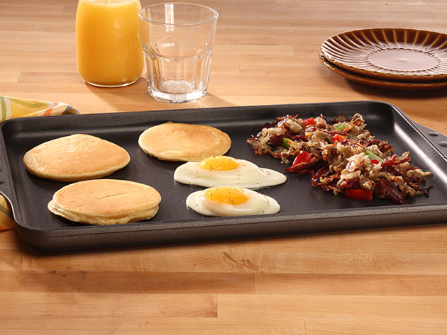 HD Classic Nonstick Double-Burner Griddle | StackSocial